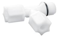China RO Water Purifier Quick Connect Fittings 1/4 to 3/8 Food Grade Plastic Stem for sale