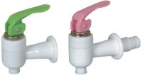 China PP Material Push Type Water Dispenser Replacement Faucet WDT-10 with 100°C Heat Resistance and Male Screw Connection for sale