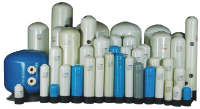 China FRP Water Filter Pressure Vessel - 11.7 to 1071 Liter Capacity, 100% Corrosion Resistant Composite Tank for sale