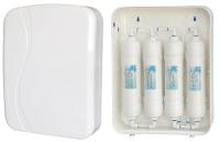 China 5-Stage Wall-Mounted RO/UF Water Purifier with 2.5L/Min Flow Rate and 0.01 Micron Filtration for sale
