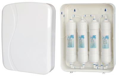 China 5-Stage Wall-Mounted RO/UF Water Purifier with 2.5L/Min Flow Rate and 0.01 Micron Filtration for sale