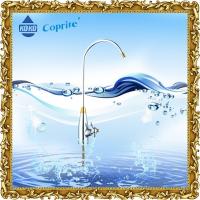 China 304 Stainless Steel Drinking Water Faucet with Golden Goose Neck - Lead-Free Kitchen Sink Filter Faucet for sale