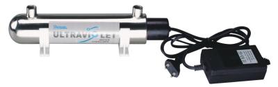 China 6W Saltwater Marine Aquarium UV Sterilizer with 8000-Hour Lamp Life and 0.11 t/h Flow Rate for sale