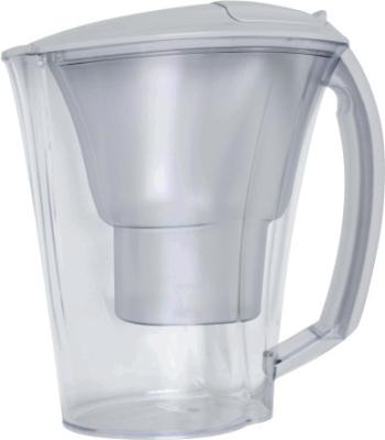 China Household Portable Alkaline Water Filter Pitcher with 2.5L Capacity and pH 8.5-9.5 Ceramic Carbon Resin Cartridge for sale
