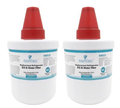 China White Samsung Refrigerator Water Filter RFC0200A - 300 Gallon Capacity, 1.9 LPM Flow Rate, NSF Certified for sale