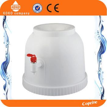 China WBS-01 Plastic Mini Water Filter Cooler Dispenser 28.8×28.8×26.4mm FDA-Grade PP for 2-5 Gallon Bottles for sale