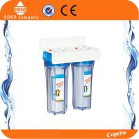 China 10 Inch 2-Stage Water Purifier with PP & CTO Double Filtration, 8-125 PSI Pressure Range, 1/4