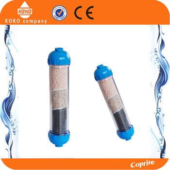China 10 inch 3 Stage Clean Plush Copper Water Filter Cartridge for Whole House Residential Use for sale