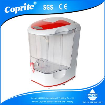 China Red 12L Commercial Water Filter Reverse Osmosis Purification System for sale