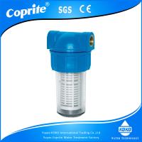 China Plastic Pre Pipeline Shower Head Water Filter 1/2 Inch 3/4 Inch 1 Inch with 18 Bar Pressure Rating for sale