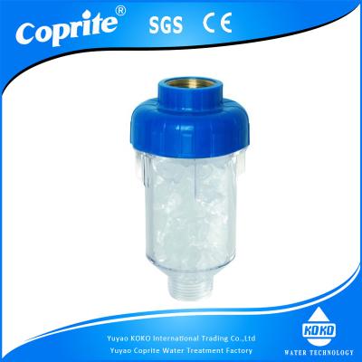 China 5 Inch Refillable Shower Head Filter with Siliphos Technology for Chlorine Fluoride Removal - 12,000 Gallon Capacity for sale