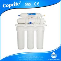 China Manual Flush Undercounter 5-Stage UF Water Filter System with 0.01μm Membrane and Double O-Ring Seals for sale