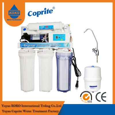 China GPD Under - Sink Auto Flush Reverse Osmosis Water Filtration System with Computer Water RO System for sale