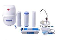 China Box Shape Reverse Osmosis Water Filter System 5 Stage Home Use Flower Pattern 50 GPD for sale