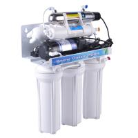 China 6 Stage 50 GPD Under Sink Reverse Osmosis Water Filter System with UV Lamp for sale