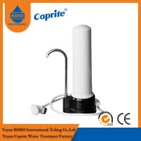 China One Stage PP Ceramic Cartridge Countertop Water Filter with Stainless Steel Faucet 8-125PSI for sale