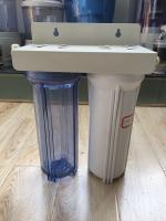 China Two Stage Undersink Water Filter 5 Micron PP CTO Quick Connect 10000L Capacity for sale