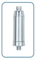 China PP Cotton Shower Head Water Filter With Replaceable 4 Stage Filter Cartridge , Removes Chlorine for sale