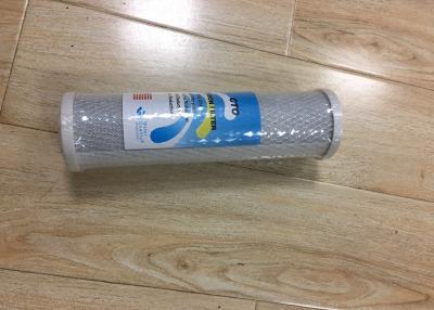 China 10-Inch Active Carbon Block CTO Filter Cartridge - 1 or 5 Micron Pore Size - 6-9 Month Replacement Cycle for sale