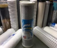 China 10 Inch 1 Micron CTO Activated Carbon Water Filter Cartridge Coconut Carbon Block 68mm OD for sale