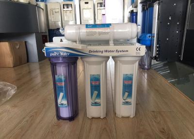 China 4 Stage 50 GPD Non-Electrical Water Filter System with 5 Micron Filtration and FDA Grade Materials for sale
