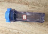 China FDA Grade 10 Inch RO Filter Housing for Household Pre-Filtration 1/4 to 1 Inch Port for sale