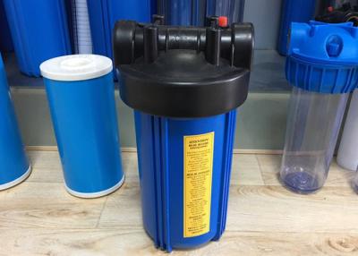 China 10 Inch Big Blue PP Single O Ring Water Filter Housing 115psi 50C for Water Purifier for sale
