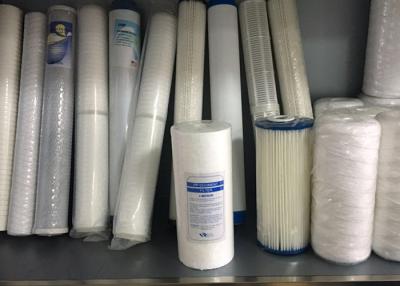 China PP Sediment Water Filter Cartridge 65mm Diameter 10-40 Inch Length with 0.2-20 Micron Filtration for RO Systems for sale