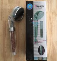 China Filtered Handheld Shower Head Filtration System / Flow Filter Handheld Shower Head for sale