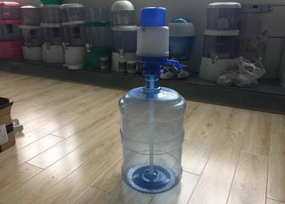 China Manual Drinking Water Hand Pump for 5-Gallon Bottles with 55-58mm Neck Diameter and Food-Grade PP/PE Construction for sale