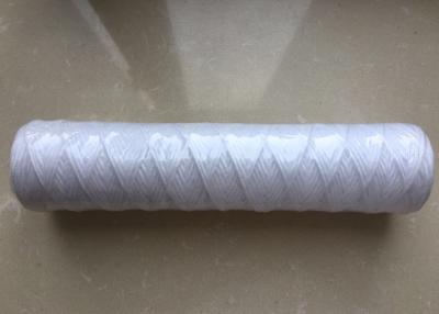 China 10 Inch PP Yarn Filter Cartridge String Wound Filter For Sediment Filter for sale