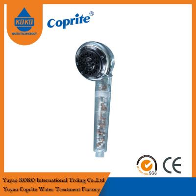 China Mineral Stone Filtered Shower Head with 12,000 Gallon Capacity and 1/2