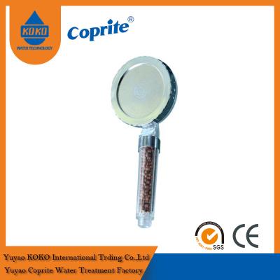 China Negative Ion Germanium Massage Shower Head Water Filter For Portable Shower Filter for sale