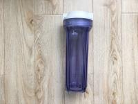 China 10 Inch Transparent Clear Single O Ring Water Filter Housing for RO System 1 Inch for sale