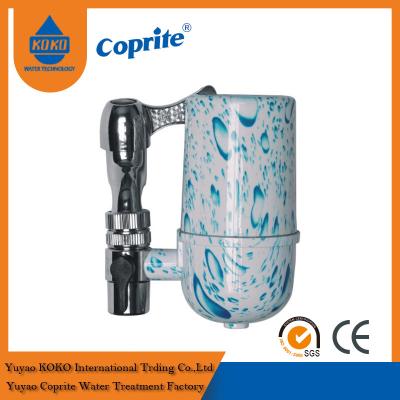 China Color Coconut Carbon Cartridge Water Tap Filter System with 0.2-0.5 Micron Ceramic Filtration for Kitchen and Bathroom for sale