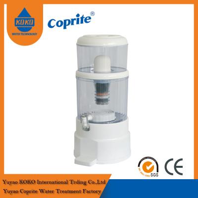 China 26L Ozone Water Purifier Pot Mineral Drinking Water Filter 1L/H for sale
