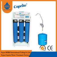 China 200 400 GPD Reverse Osmosis Water Filtration System 5 Stage RO with 11G Steel Tank for sale