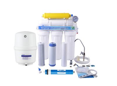 China 220V/110V 6 Stage Reverse Osmosis Water Purification System - 50 GPD Capacity with VONTRON Membrane for sale