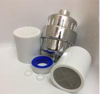 China 15 Stage Shower Head Water Filter High Precision Metal Shower Purifier 6 Month Cartridge for sale