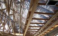 China Reflective Aluminum Foil Woven Fabric Radiant Barrier Acoustic Insulation Car Roof for sale