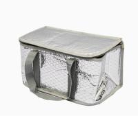 China Picnic Pack Custom Aluminized Bubble Insulation Bag Takeaway Bag Lunch Ice Pack for sale