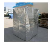 China Food Beverages Transportation Aluminum Foil insulated bubble bag Thermal Pallet Cover for sale