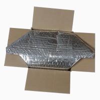 China Aluminum Foil Bubble Insulated Food Bag Thermal Insulating 3D / 2D Box for sale