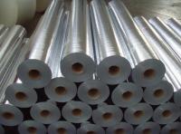 China Metalized Pet Film Aluminum Foil Insulation Woven Fabric Coating PE Film Roll Material for sale