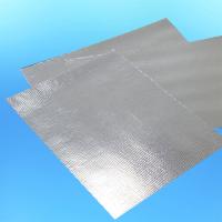 China Thermal Resistance 0.08 Emittance Aluminum Foil Fiberglass Aluminum Foil Bubble Wrap for sale