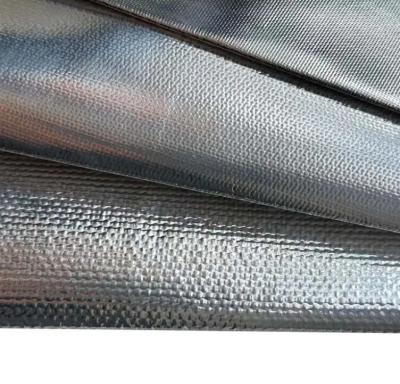 China 0.26mm Thickness 260g/M2 Aluminum Foil Fiberglass For Thermal Insulation Cover for sale