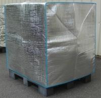 China Cold Chain Insulated Pallet Cover EPE Bubble Woven Fabric Foil Pallet Cover for sale