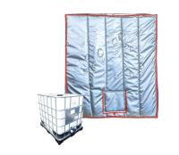 China 0.5-50mm Insulated Pallet Cover Lined With Aluminum Foil Insulation Blanket for sale