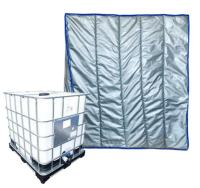 China 0.5-50mm Insulated Pallet Cover Lined With Aluminum Foil Insulation Blanket for sale