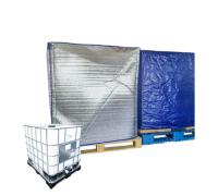 China Double Faced Cool Shield Bubble Thermal Pallet Covers Waterproof Insulated For Transport for sale